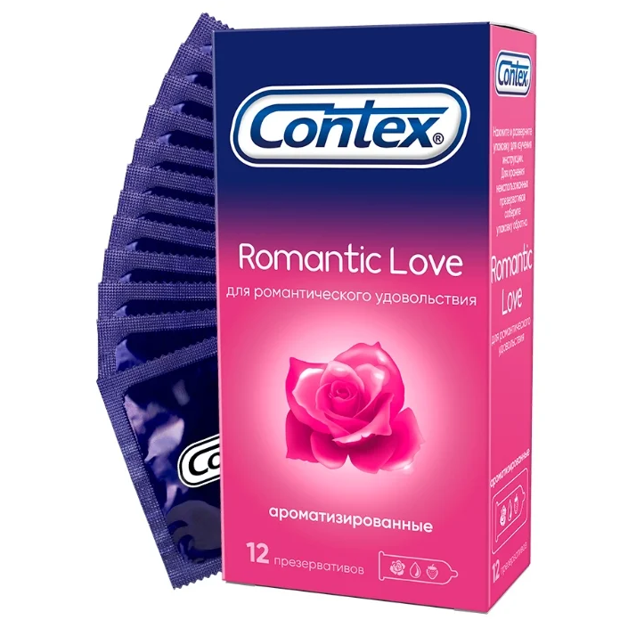 Contex Romantic Love презервативы аромат 12 шт. купить по цене 590 ₽ в ...
