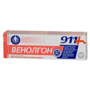 911 Венолгон гель для ног 100мл. Цену уточняйте у менеджера