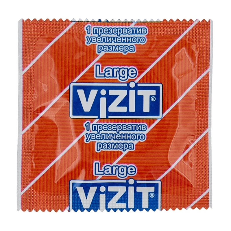 VIZIT Large презервативы увеличенного размера 3 шт.. Цену уточняйте у ...