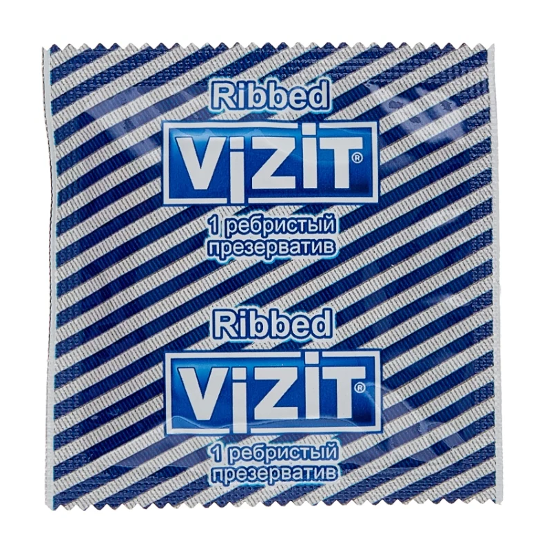 VIZIT Ribbed презервативы ребристые 3 шт. цена — ⭐105 ₽ ⭐, купить в ...